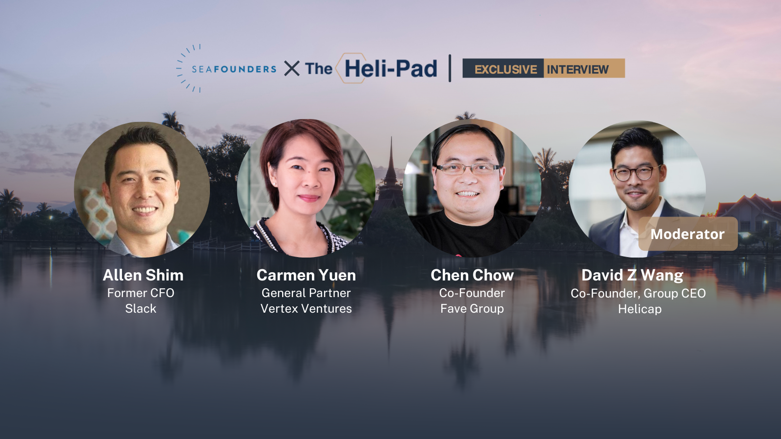 Helicap Roundtable Discussion hosted by SEA FOUNDERS